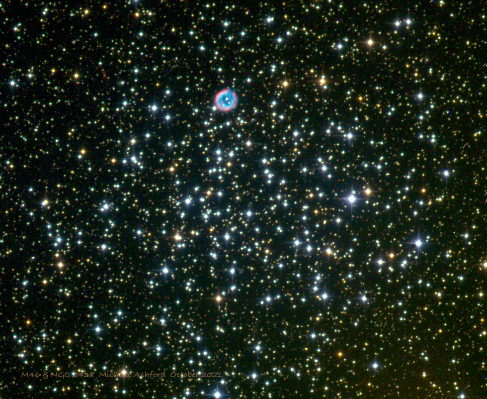 M46 & NGC 2438 | Telescope Live